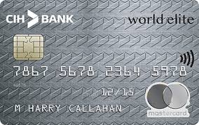 » CIH Bank Mastercard World Elite